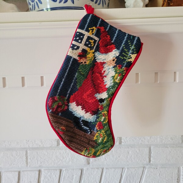 Needlepoint Stocking - Etsy