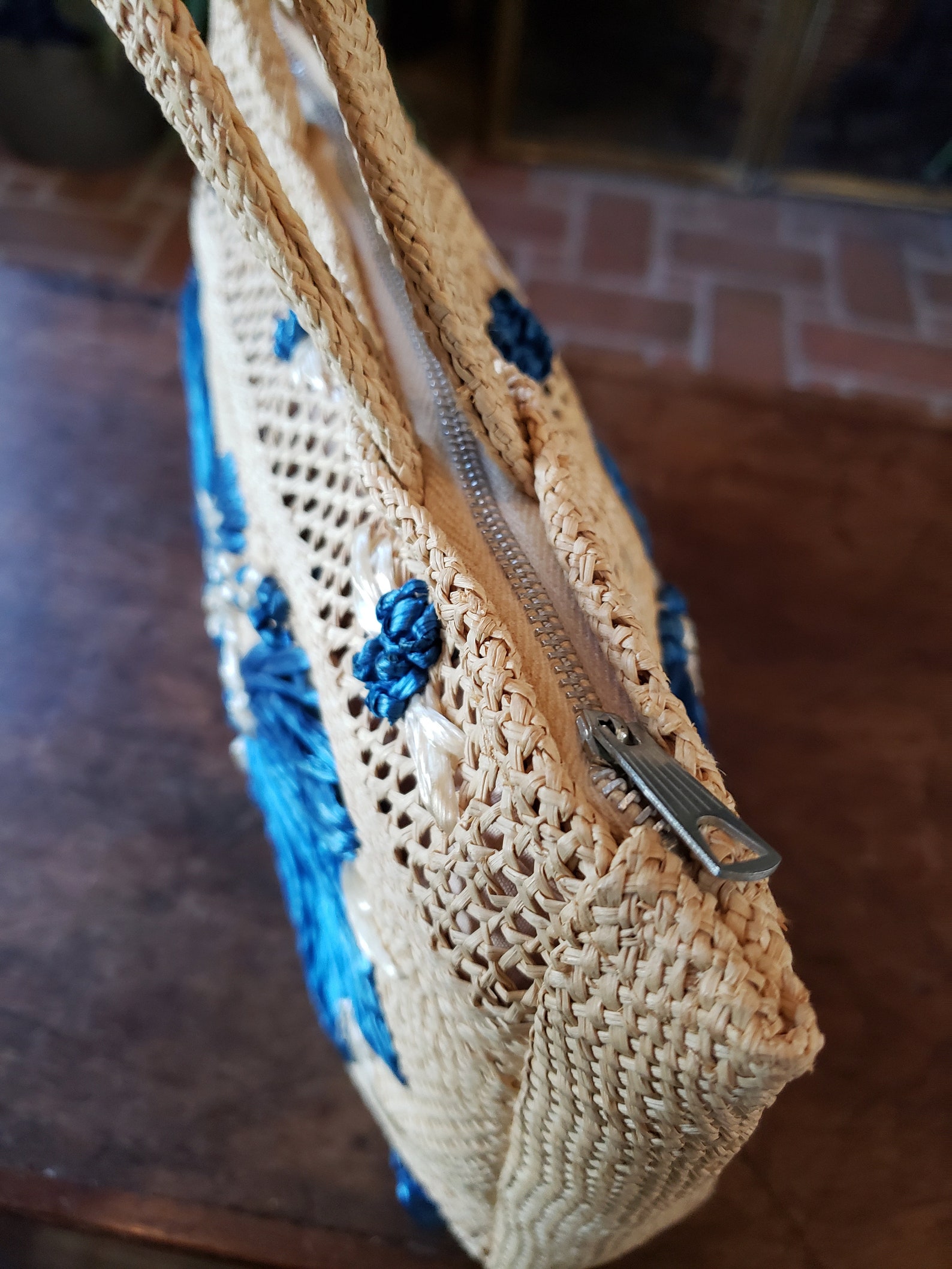 Vintage Bermuda Straw Bag Made in Bermuda Bermuda Beauty | Etsy