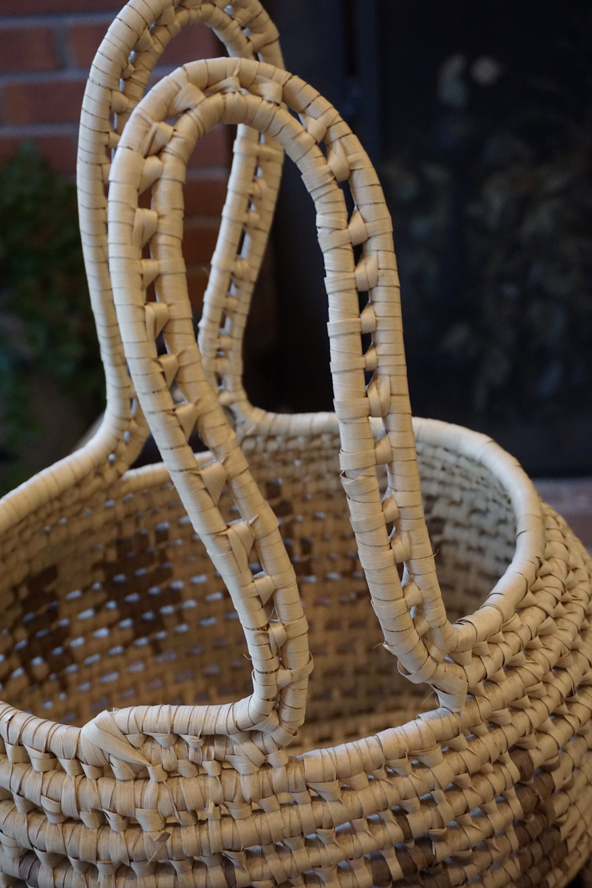 Vintage Double Handled Yucca Basket Large Yucca Basket - Etsy Australia
