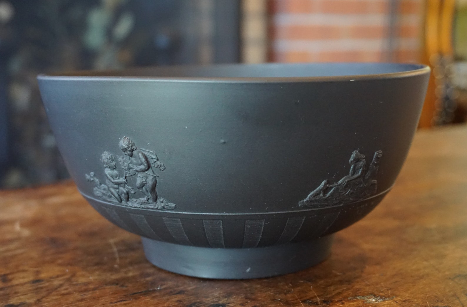 Antique Basalt Ware Wedgwood Bowl 1785 Bowl With | Etsy