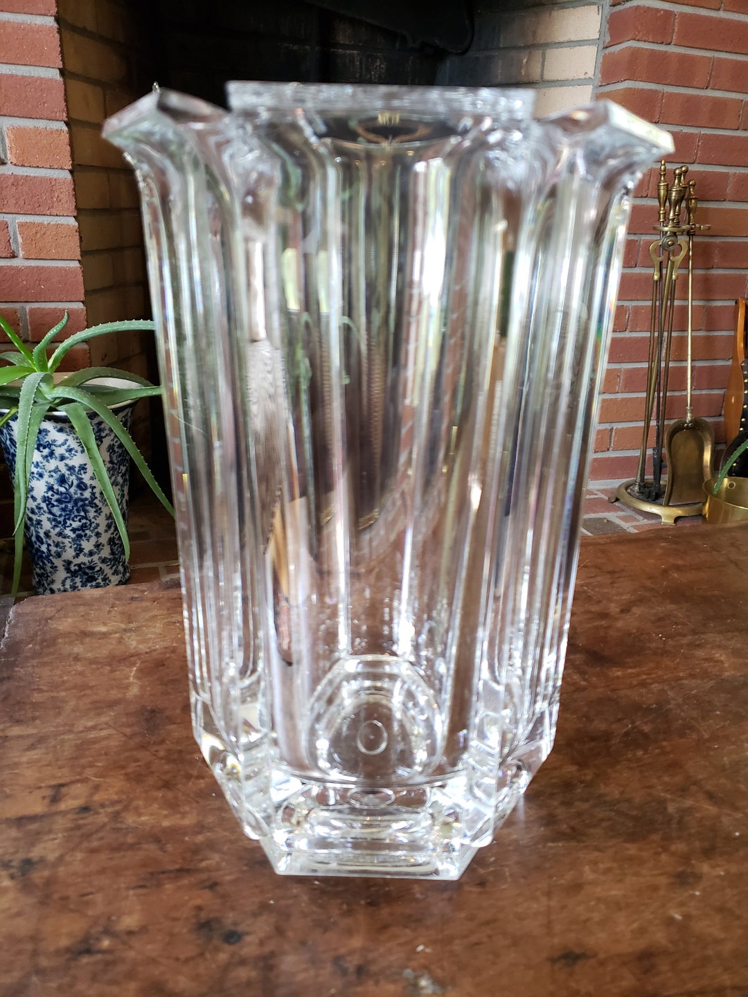 Vintage Grainware Vase - Large 9 Inch Acrylic Vase or Wine Chiller ...