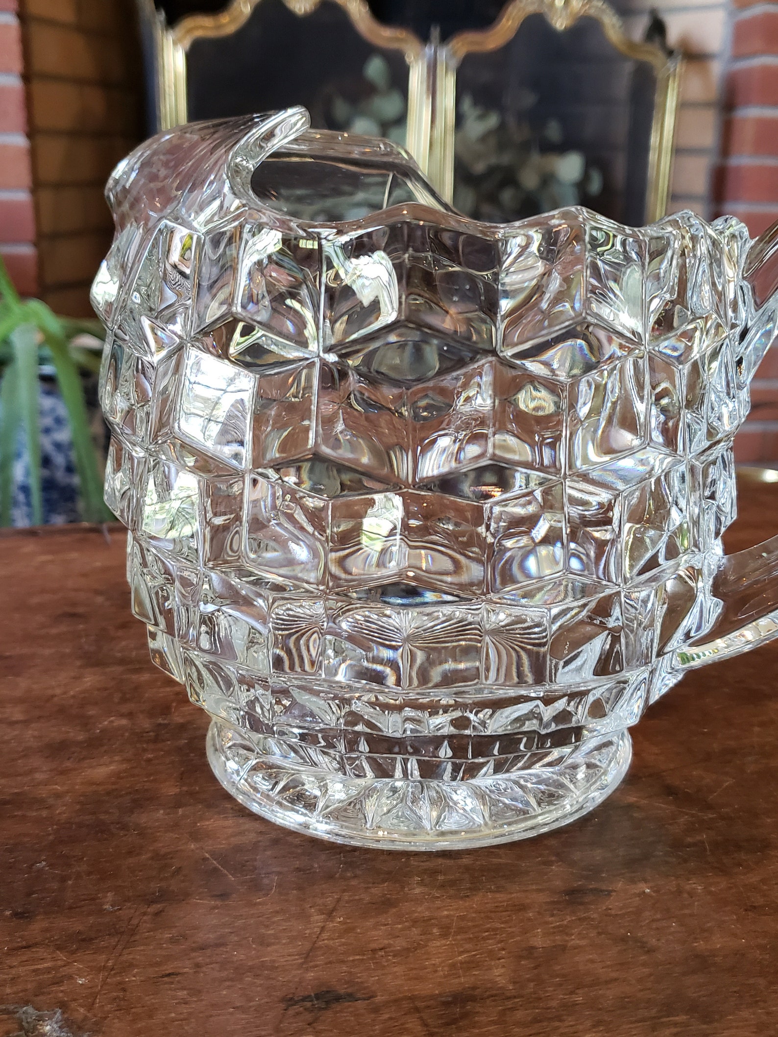 Vintage Fostoria American Pattern Pitcher 1950s Fostoria - Etsy