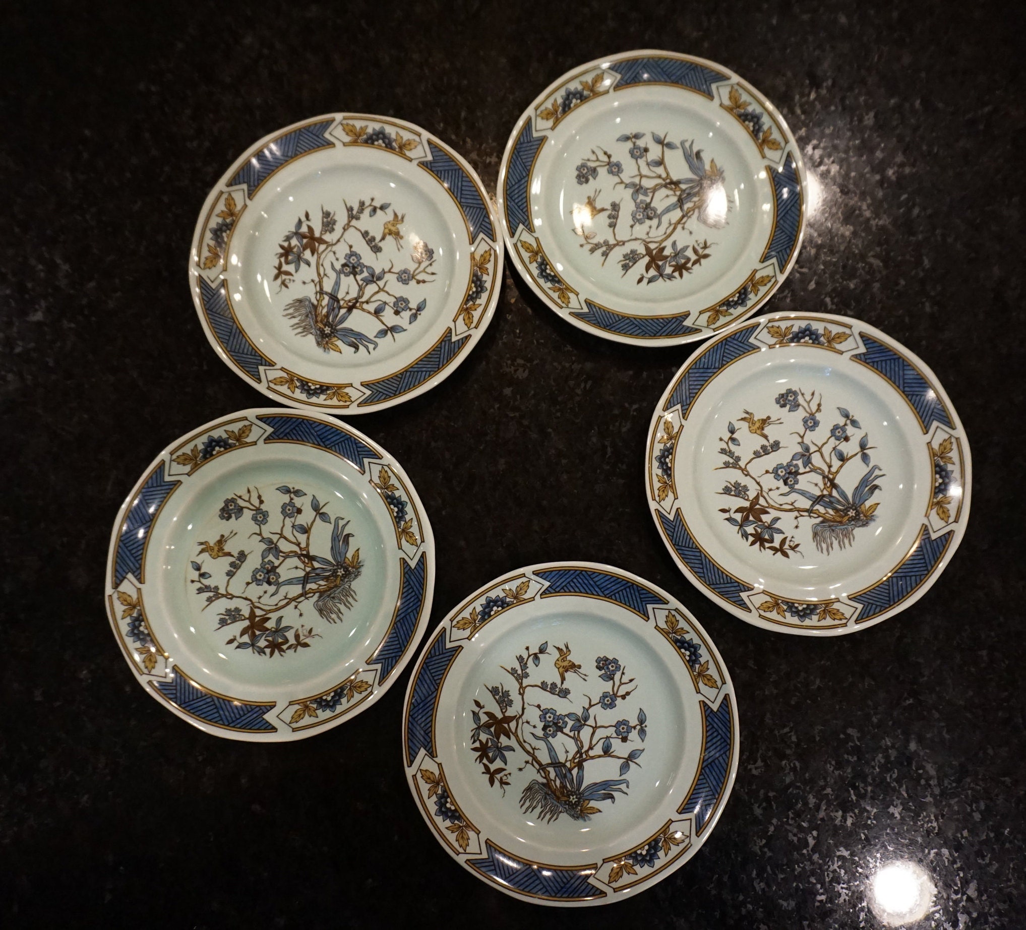 Vintage 1970s Calyx Ware Ming Toi Dinnerware by Adams - Etsy