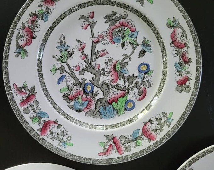 Vintage Indian Tree Dinner Plates by Johnson Brothers Made in England ...