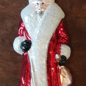 Vintage Christopher Radko Russian Santa Ornament - 1991 Christopher ...