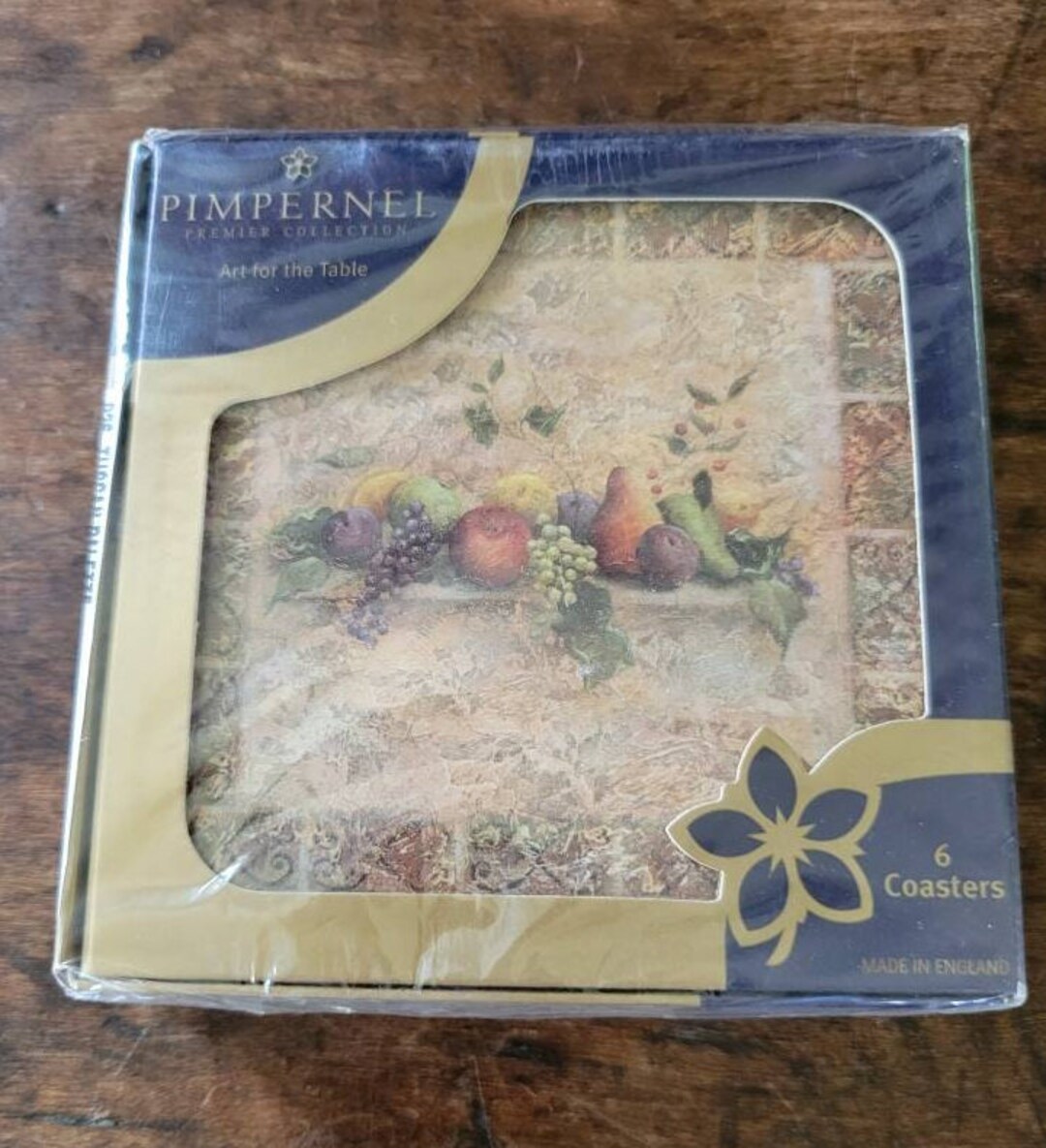Pimpernel Tuscan Palette Coasters - Etsy