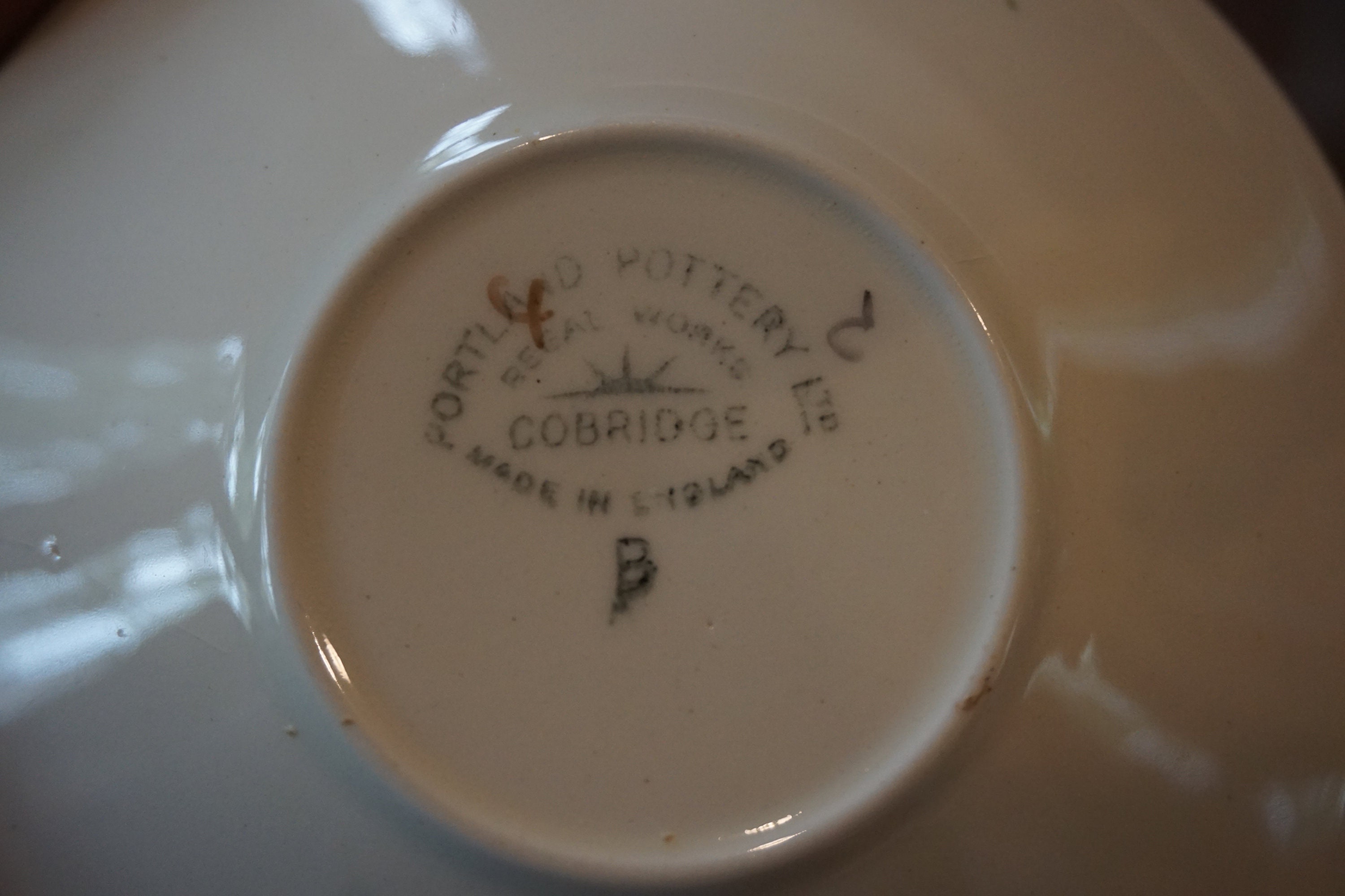 Vintage Portland Pottery LTD Cobridge Bowl - Made in England - Regal ...
