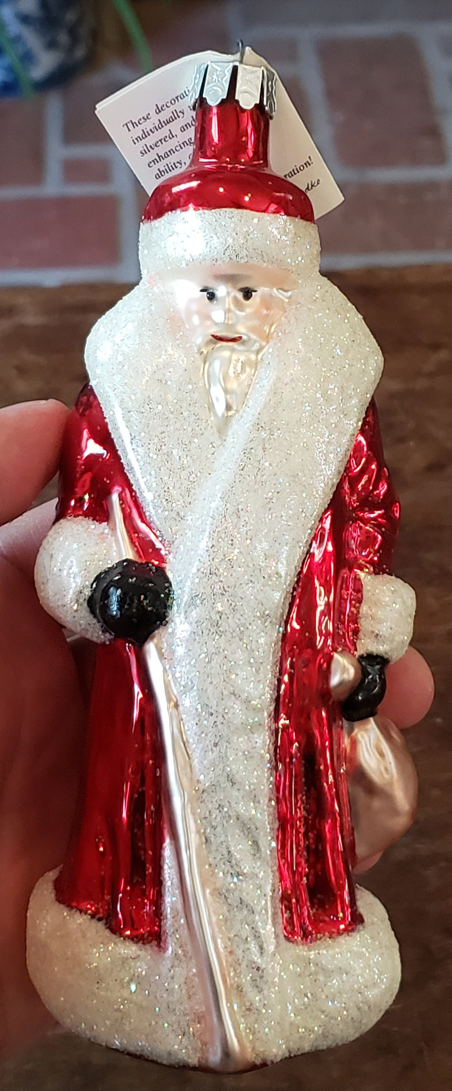 Vintage Christopher Radko Russian Santa Ornament - 1991 Christopher ...
