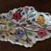 Vintage Blue Ridge Chintz Leaf Shaped Dish 1950s Blue Ridge Southern ...