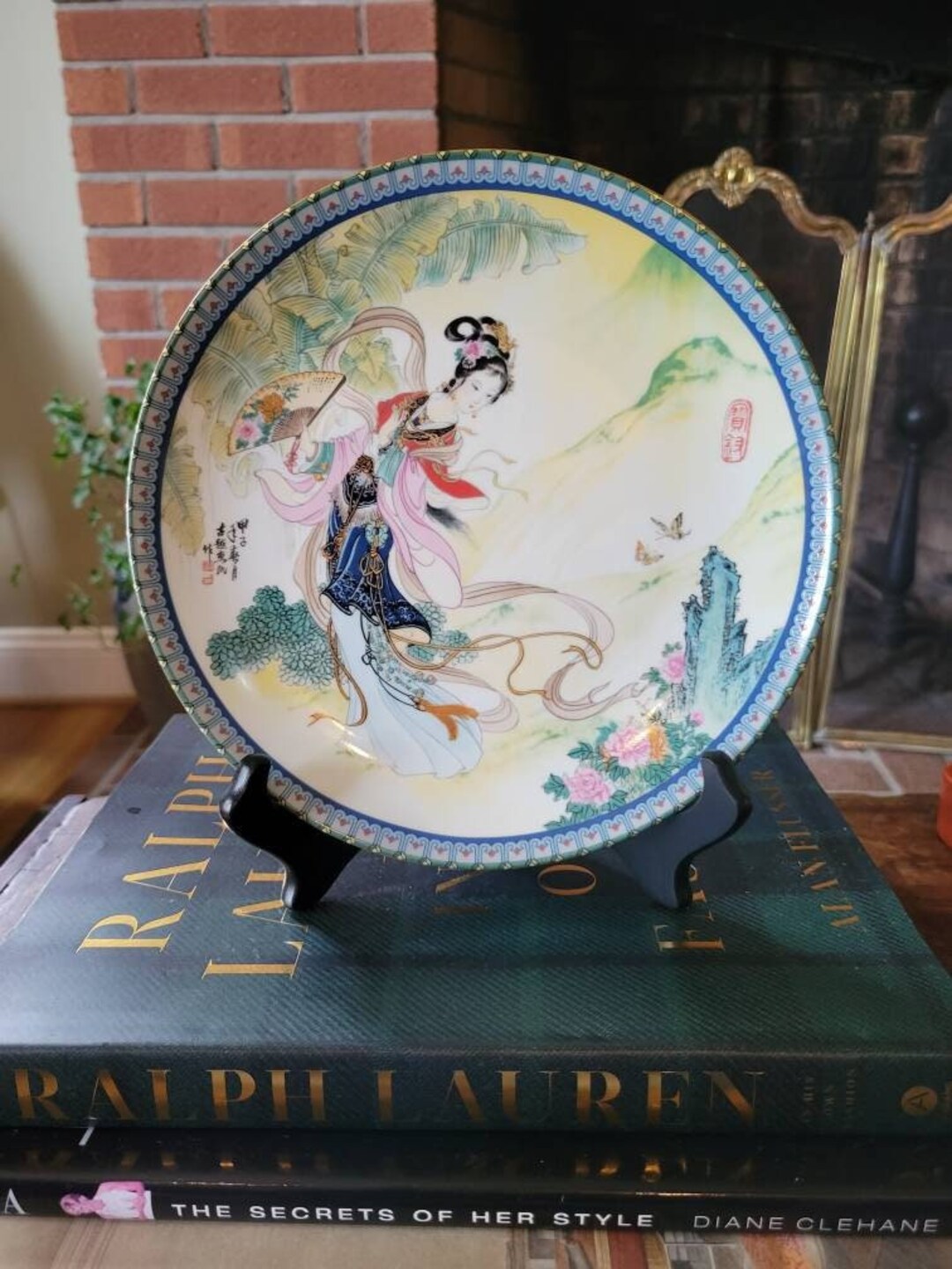 Chinese Imperial Jingdezhen Porcelain Plate “beauties of the Red ...