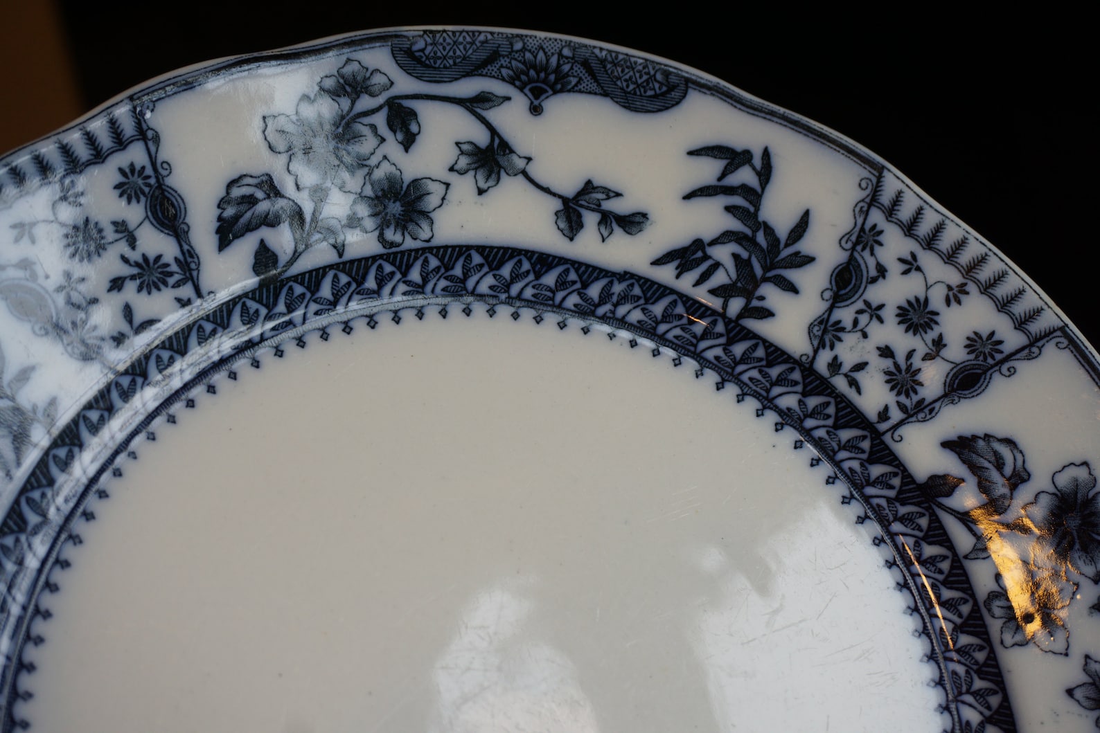 Antique Ridgways lichfield Plate Royal Semi - Etsy