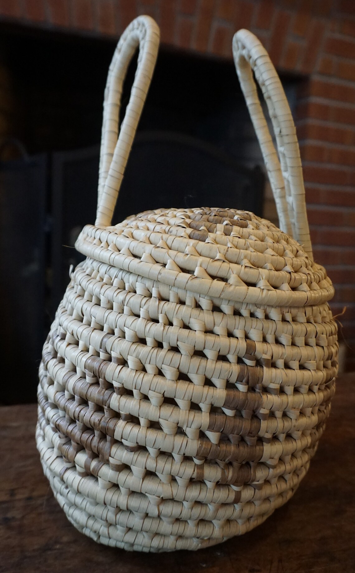 Vintage Double Handled Yucca Basket Large Yucca Basket - Etsy Australia