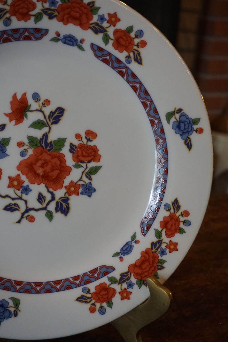 Vintage Crown Ming old Imari Pattern Plate 1970s | Etsy