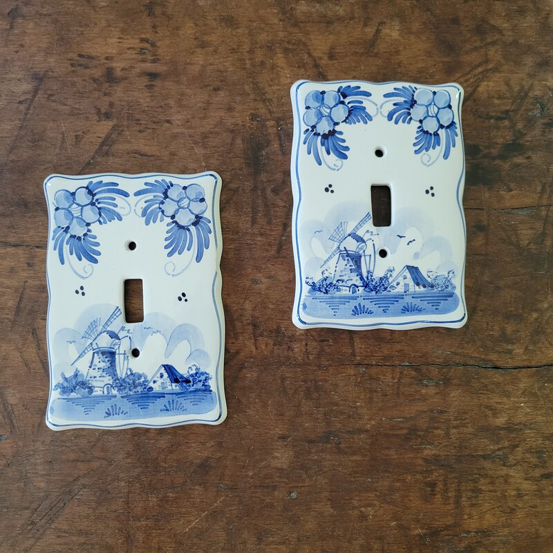 Ceramic Light Switch Cover - Etsy