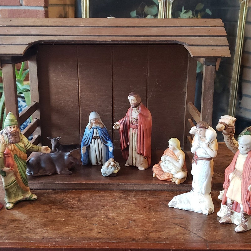 Creche Figures - Etsy