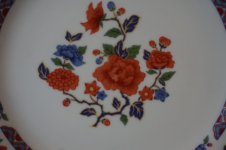 Vintage Crown Ming old Imari Pattern Plate 1970s - Etsy