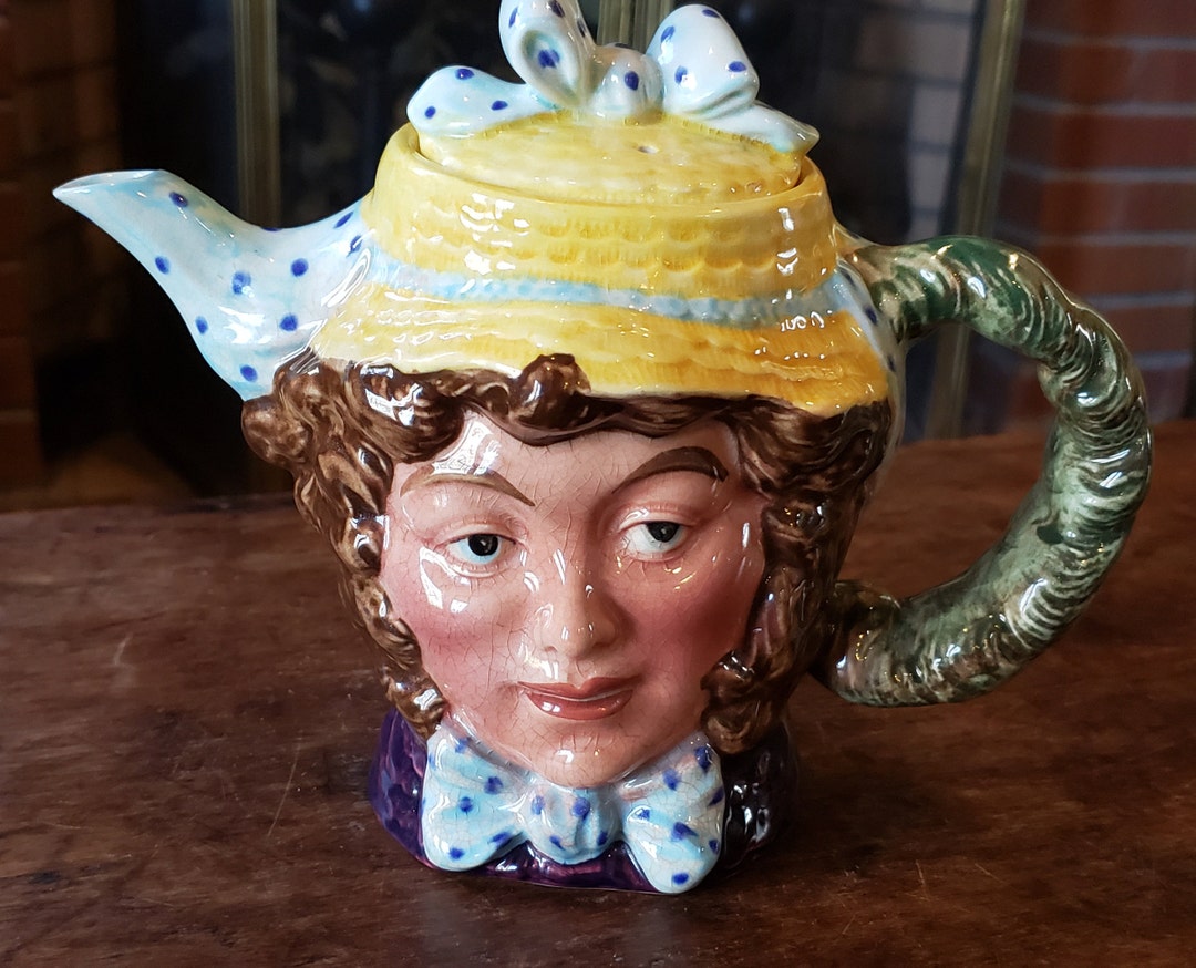 Vintage Beswick Dolly Varden Teapot – 1940s English Pottery - Etsy