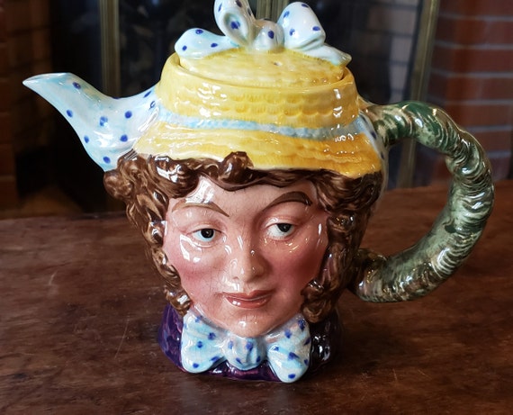 Vintage Dolly Varden Beswick Teapot 1940s Dolly Varden - Etsy