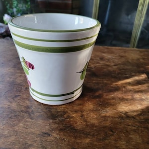 Italian Pottery Flowerpot Planter Cachepot Majolica Faience - Etsy