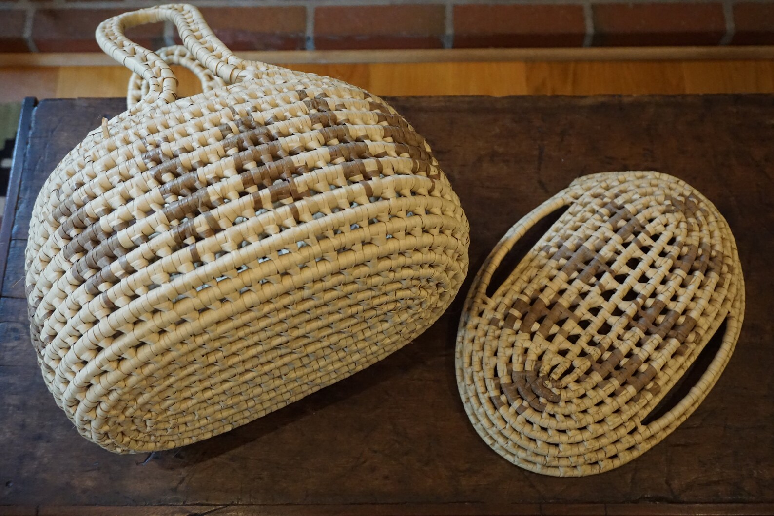 Vintage Double Handled Yucca Basket Large Yucca Basket - Etsy