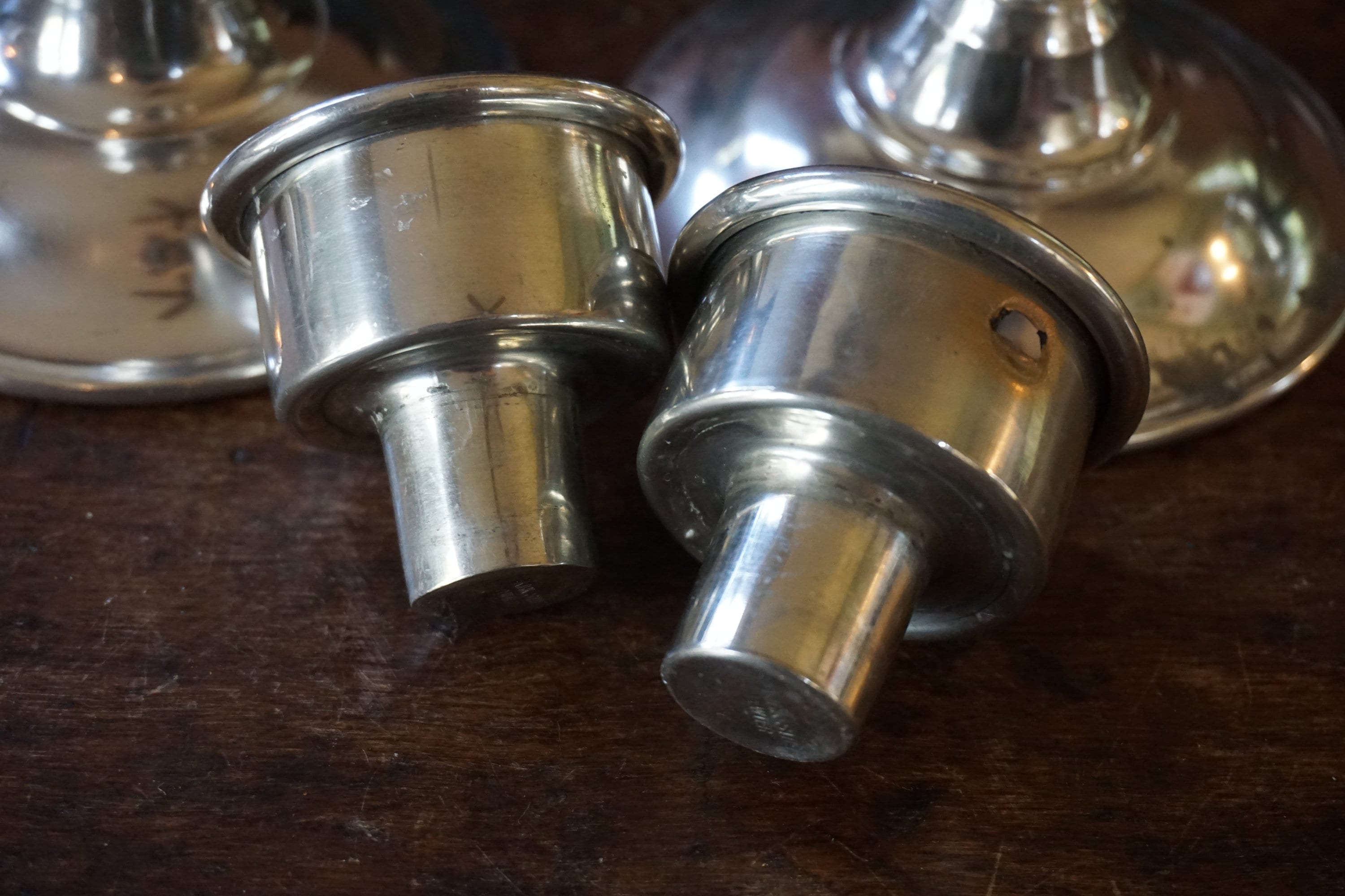 Vintage Kirk Stieff Pewter Candlesticks Stieff Polished - Etsy.de
