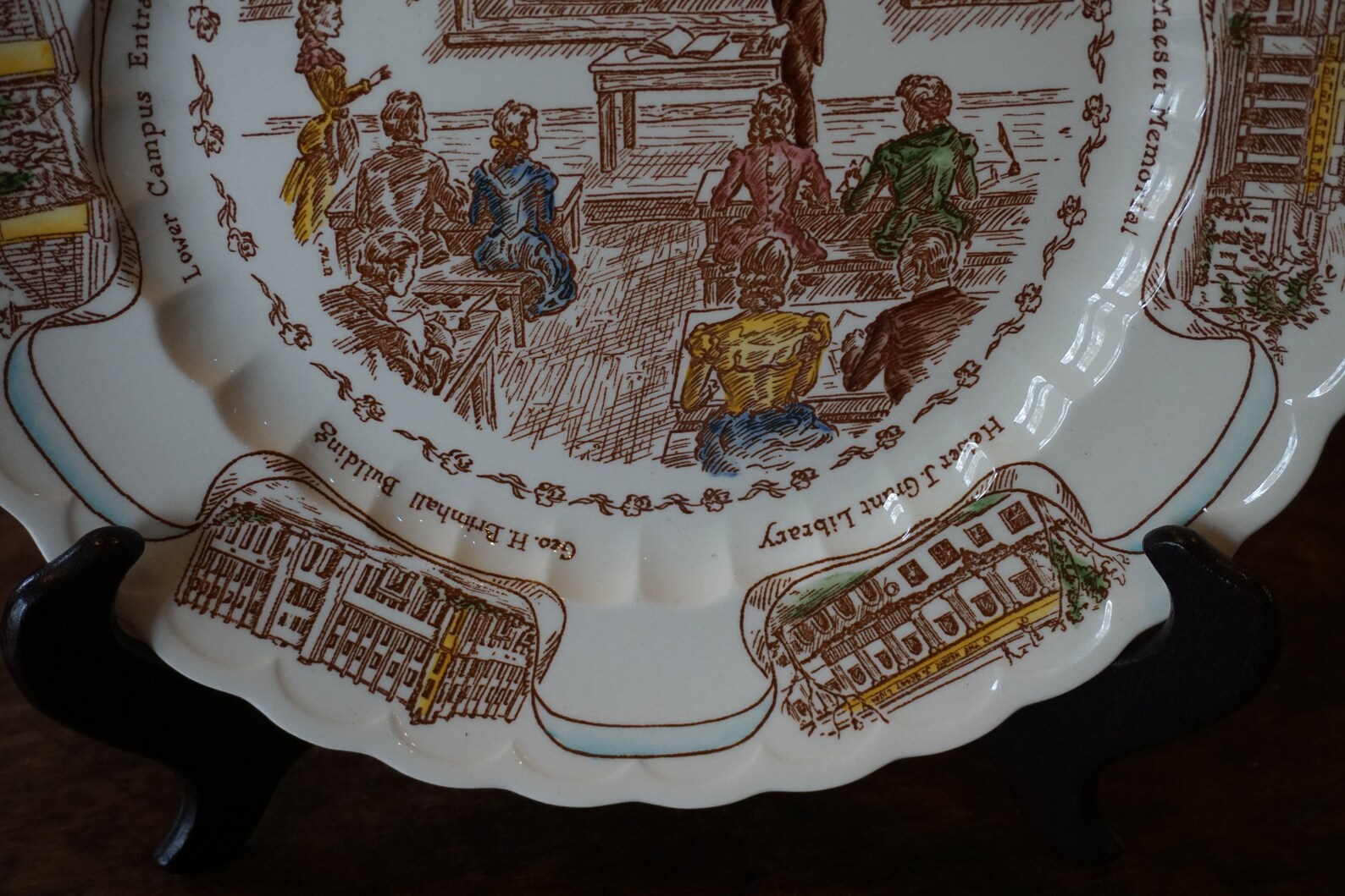 Vintage 1950 BYU Golden Jubilee Plate BYU Diamond Jubilee | Etsy