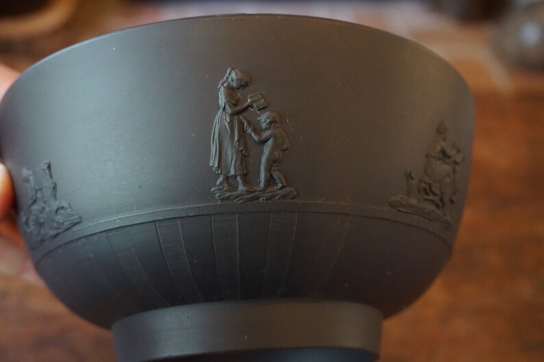 Antique Basalt Ware Wedgwood Bowl 1785 Bowl With | Etsy