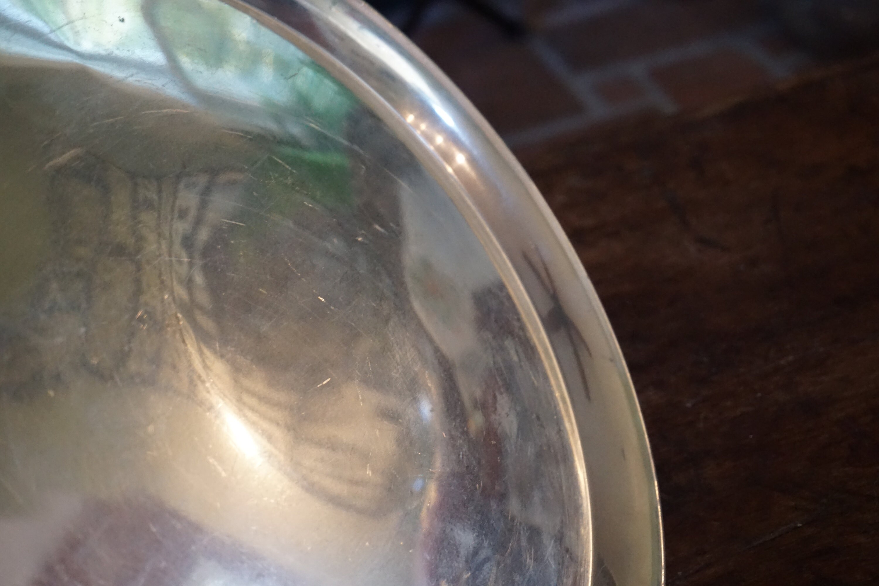 Vintage Stieff Pewter Tray 12 Inch Round Pewter Tray ATC - Etsy