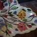 Vintage Blue Ridge Chintz Leaf Shaped Dish 1950s Blue Ridge Southern ...