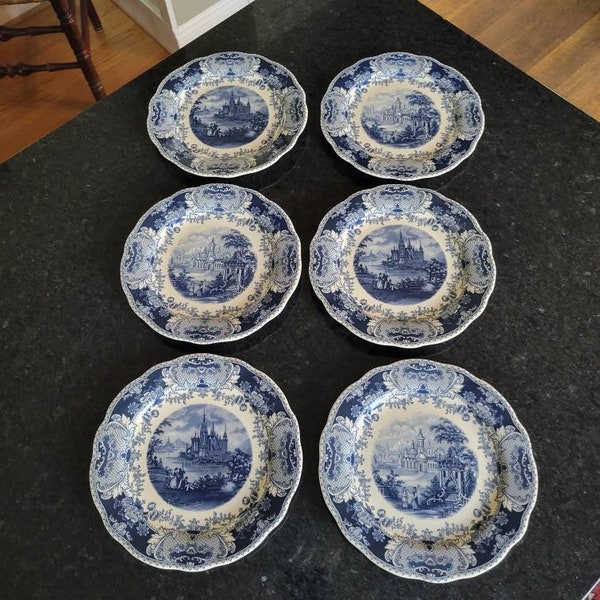 Toile Plates - Etsy