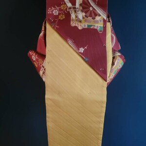 Vintage Obi Wall Hanging Handmade Bell Pull Made From Vintage Japanese ...