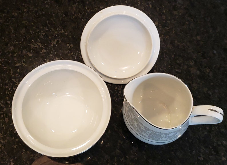 Vintage Imperial China Whitney Sugar Bowl and Creamer | Etsy