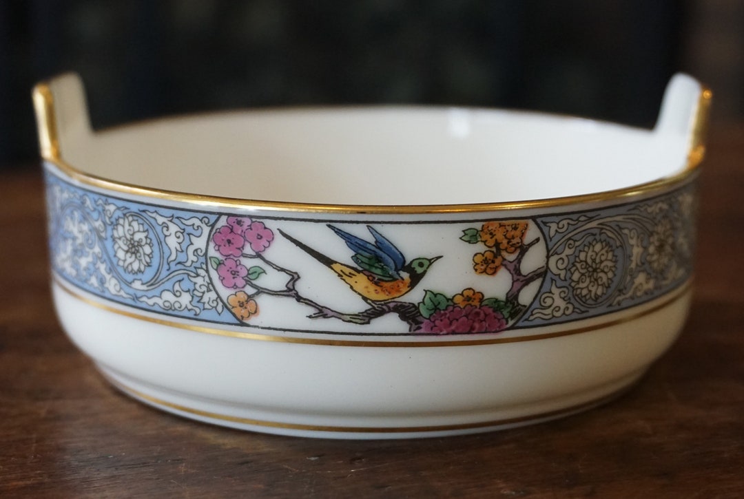 Antique Lenox "ming" Butter Tub – Birds & Floral Design - Etsy