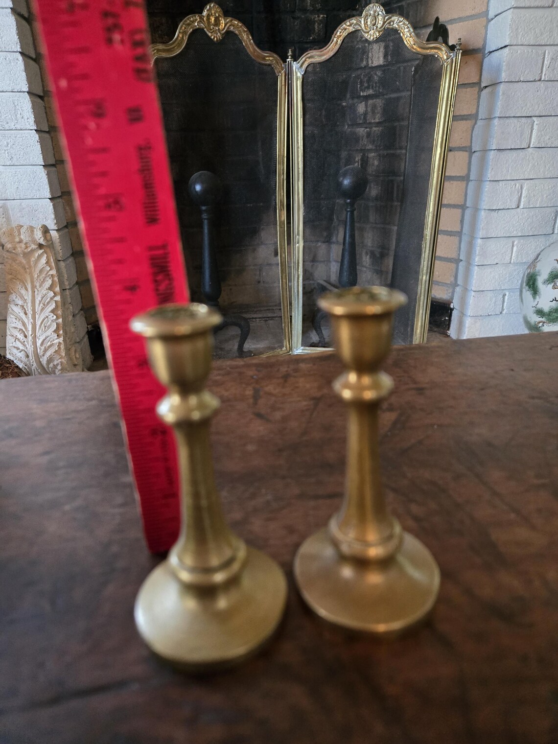 Antique Miniature Brass Candlesticks 3 7/8 Inches Tall - Etsy