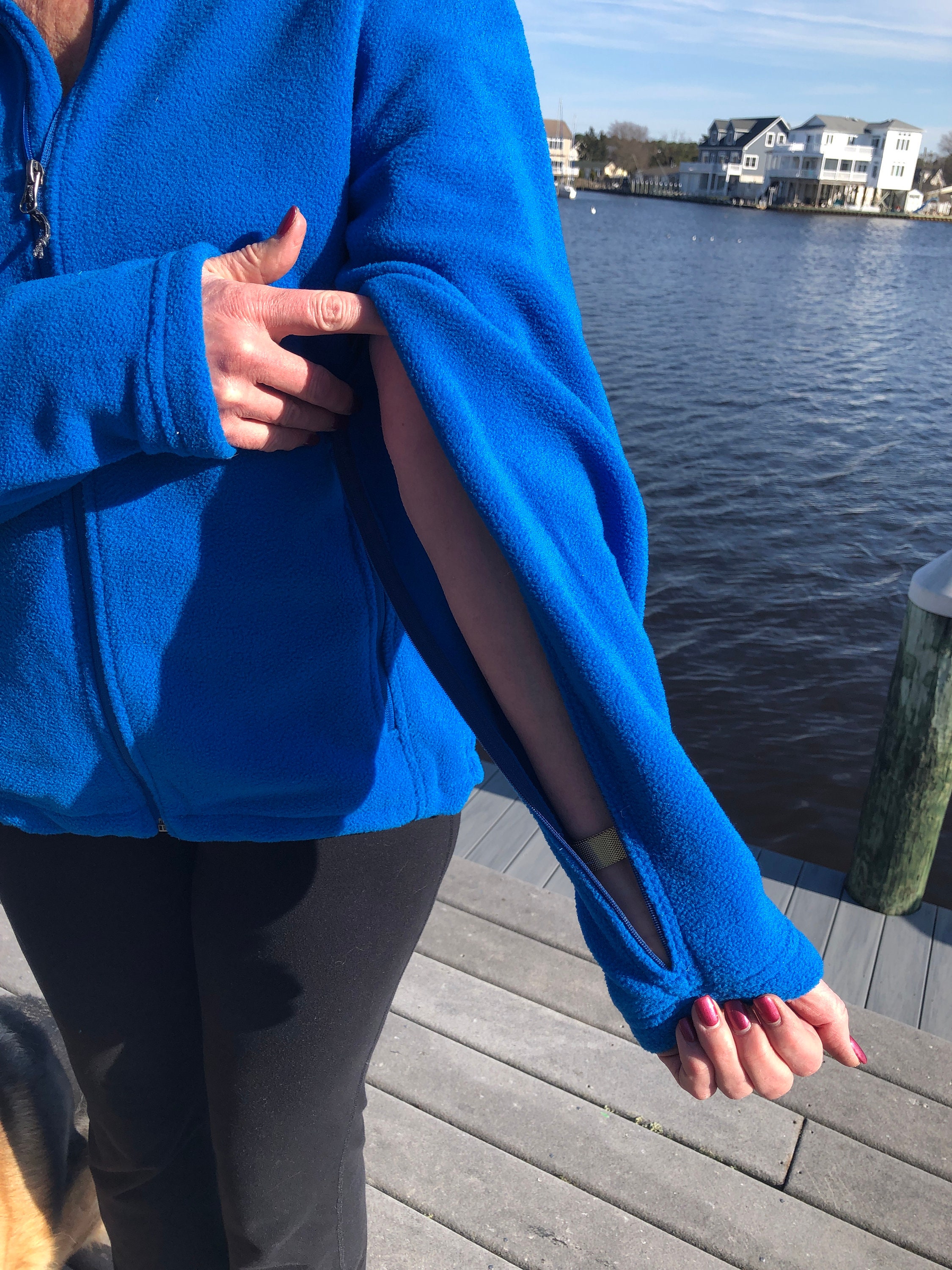 Dialysis Fleece Jacket - Sizes XS to Large - Etsy