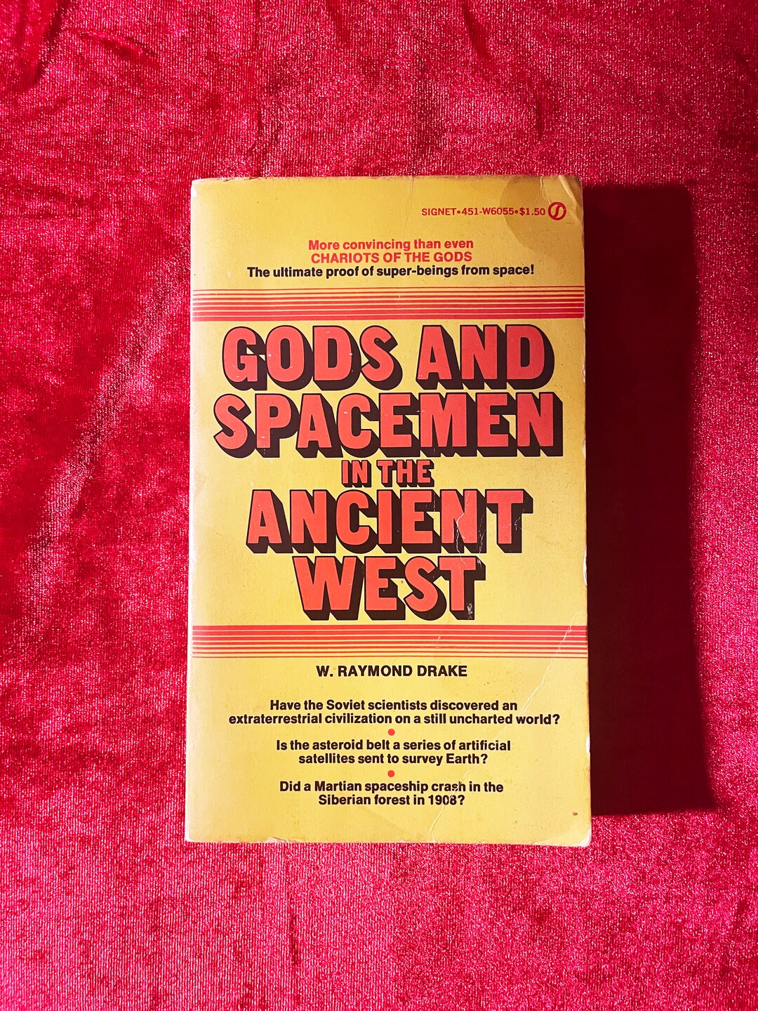 Raymond Drake gods and Spacemen in the Ancient West 1974 - Etsy