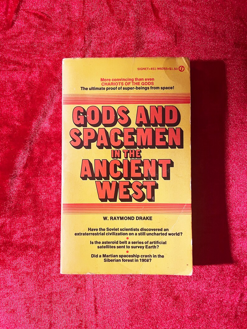 Raymond Drake gods and Spacemen in the Ancient West 1974 - Etsy