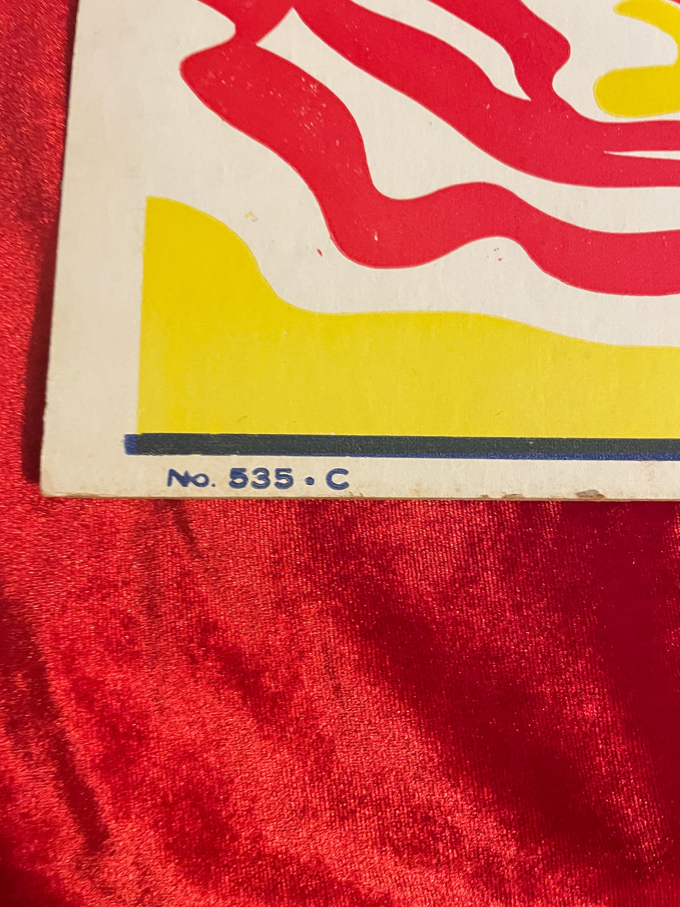 Vintage Original Circus Silkscreen Card Poster Sign 22x14 Rare Clown - Etsy