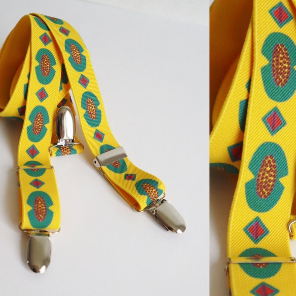 Yellow Suspenders - Etsy