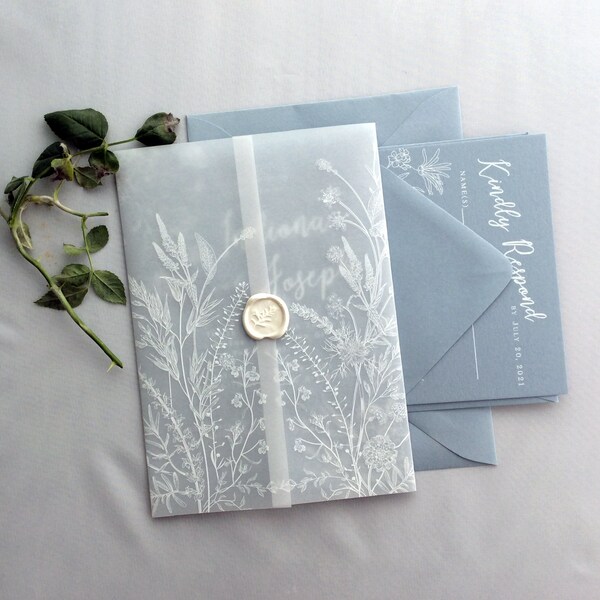Invitation Wrap - Etsy