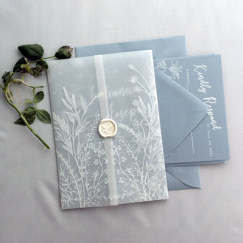 Invitation Wrap - Etsy