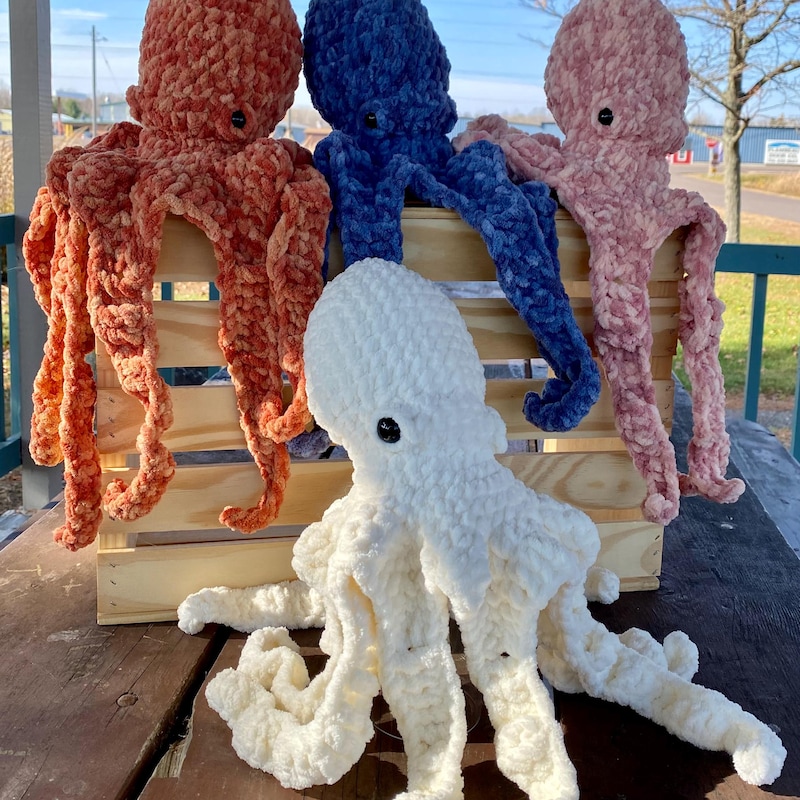Stuffed Octopus Plush - Etsy