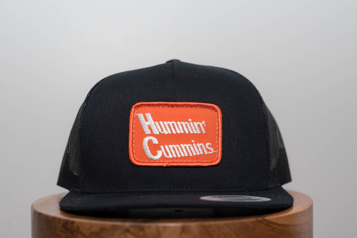 Hummin Cummins Hat Vintage Patch Hat Yupoong 6006 Trucker Hat | Etsy