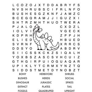 10 Fun Dinosaur Activity Sheets - Etsy
