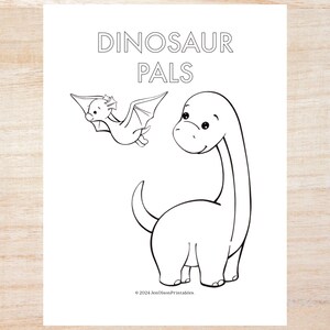 10 Fun Dinosaur Activity Sheets - Etsy