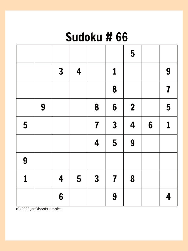 100 Easy Sudoku Puzzles Vol. 3 - Etsy