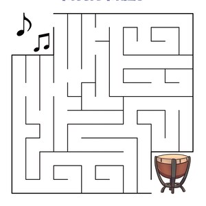 Music Maze - Etsy