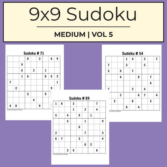Medium Sudoku