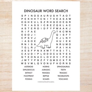 10 Fun Dinosaur Activity Sheets - Etsy