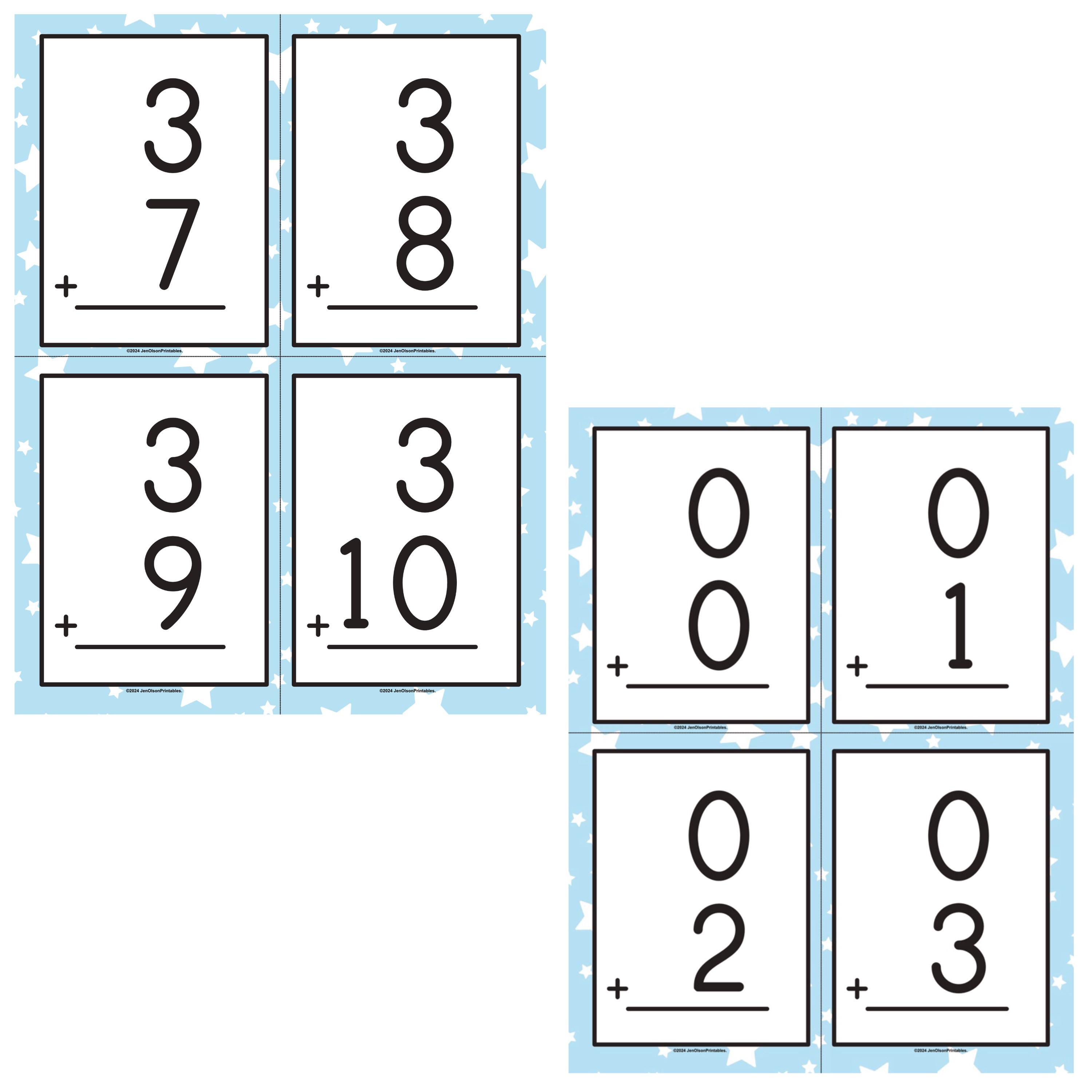 Addition Flashcards - Etsy